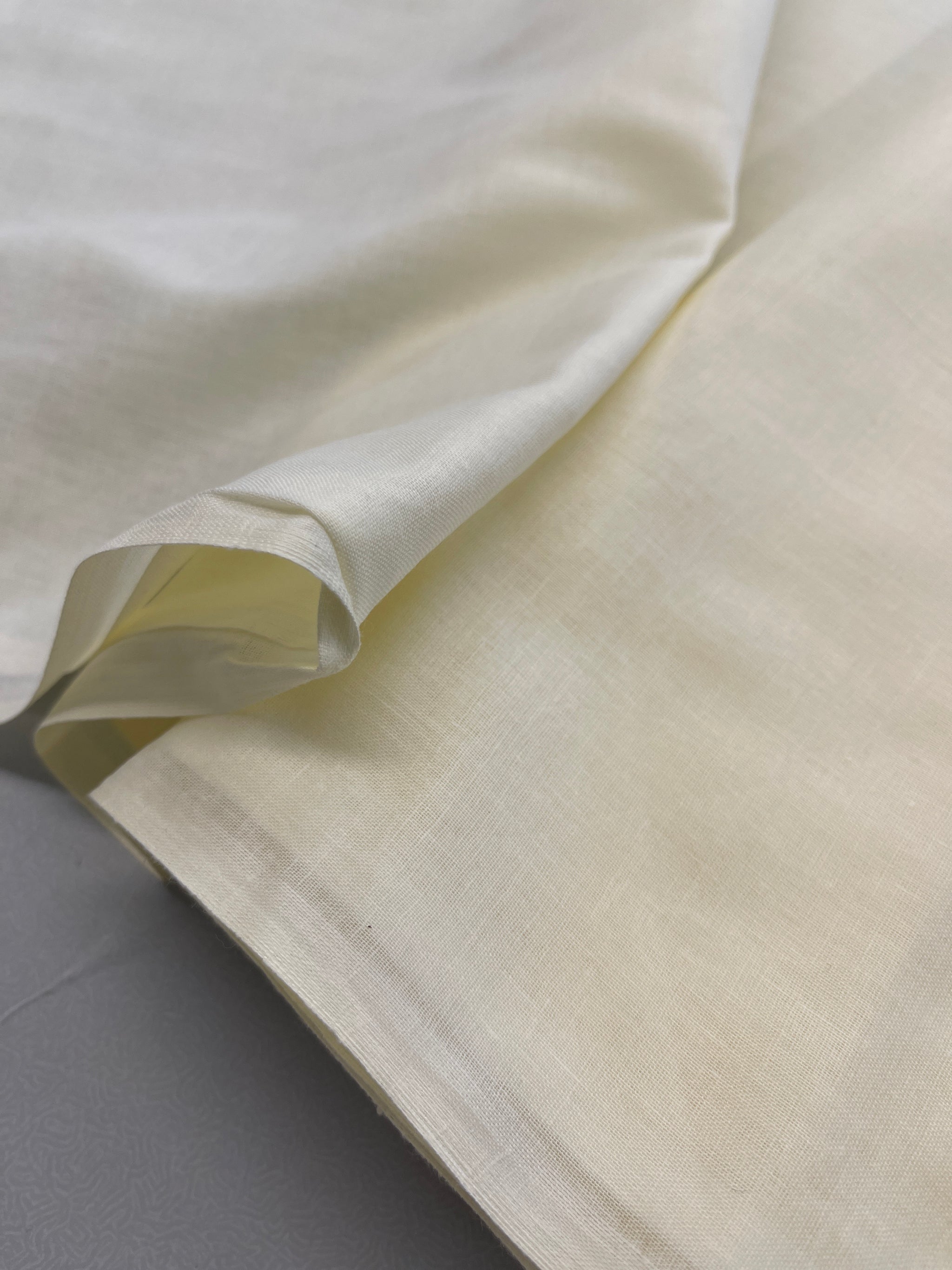 Indian 100% Cotton Voile Fabric | Cream | Fabrics Galore