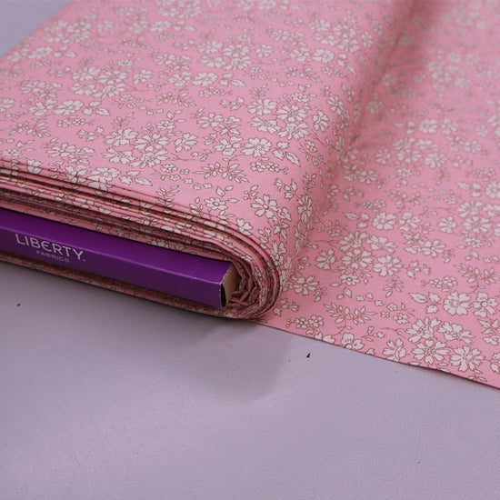 Liberty Fabrics Tana Lawn™ Cotton | Capel | Pink Floral – Fabrics Galore
