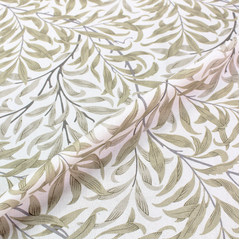 William Morris Willow Bough Fabric | Linen | Fabrics Galore
