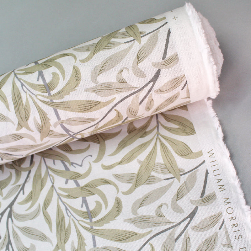 William Morris Willow Bough Fabric | Linen | Fabrics Galore