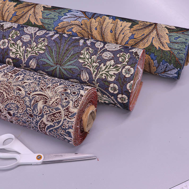 William Morris Furnishing Fabric |Tapestry | Indian | Azure – Fabrics ...