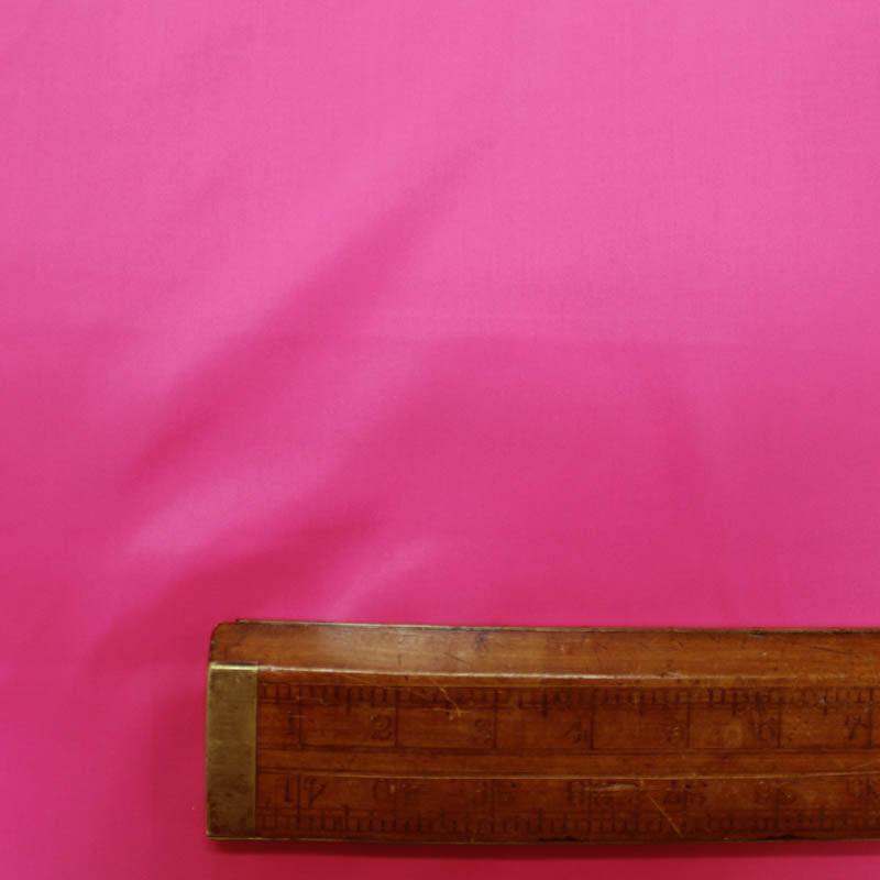 Dressmaking Anti Static Polyester Bright Pink Lining Fabric - Fabrics ...