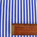 100% Cotton Royal Blue and White Stripe Fabric | Fabrics Galore