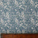 Autumn Flowers Cotton Fabric - Lagoon Blue | Fabrics Galore